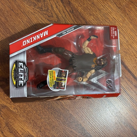 WWE | Toys | Mankind Wwe Elite Flashback Series 5 Mattel Figure | Poshmark